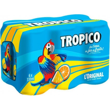 TROPICO l'Original 6 x 33cl (lot de 4 packs de 6 soit 24 canettes ...