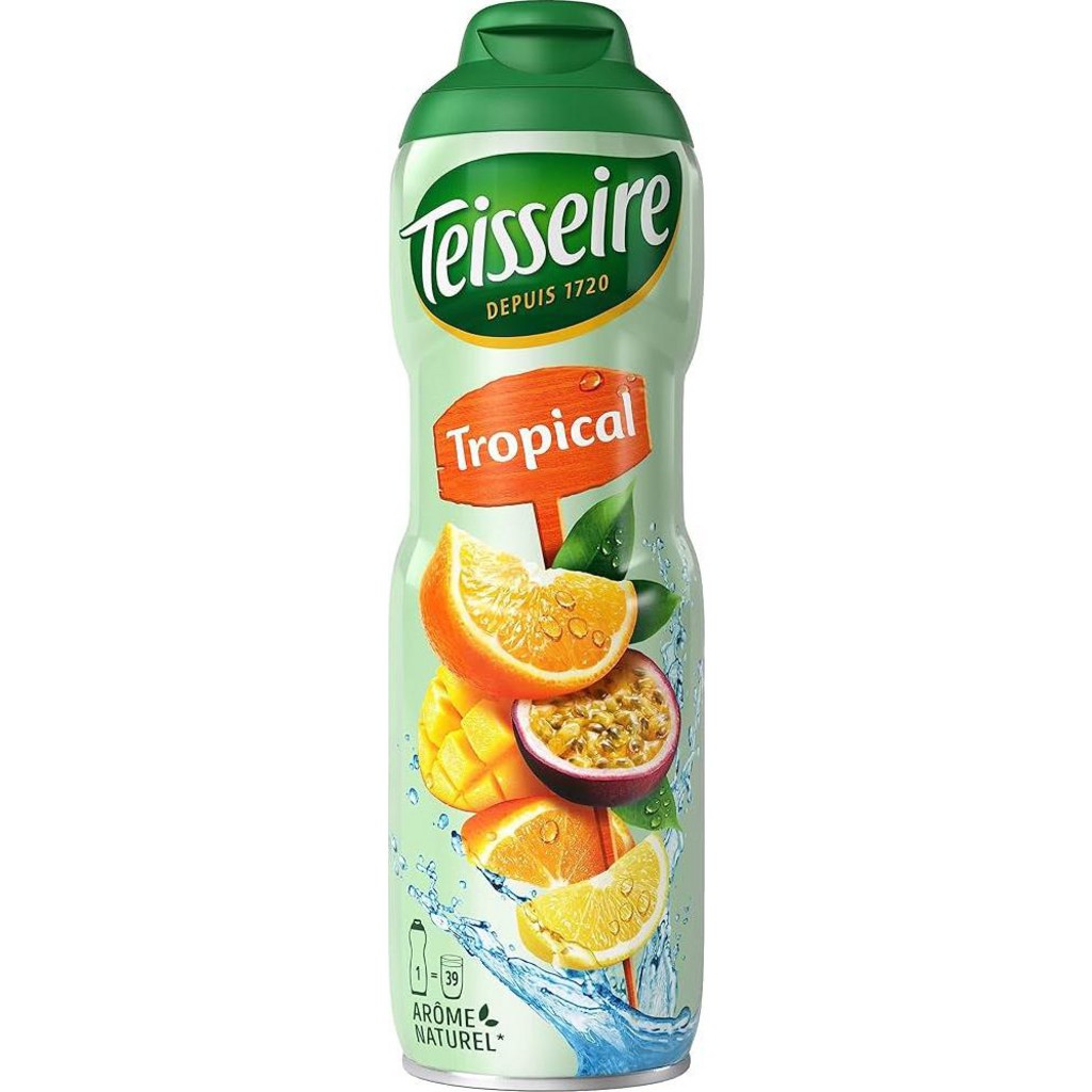 Teisseire Sirop Tropical Fruits exotiques 60cl - selfdrinks.com